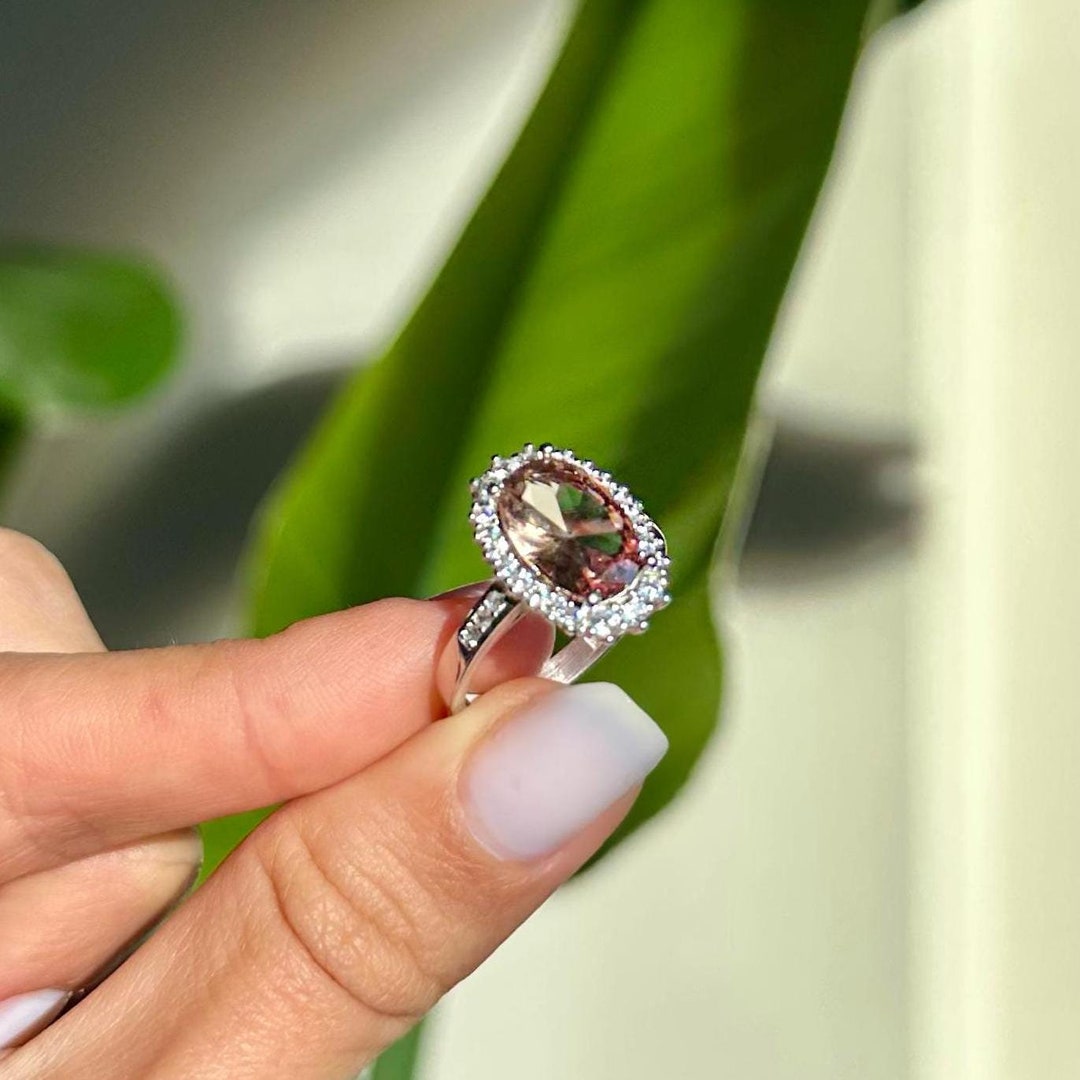 Sultanite 925silver Colorchange Ring Turkish Stone Natural Diaspor ...