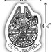 Scoundrel Starship Sticker - Etsy