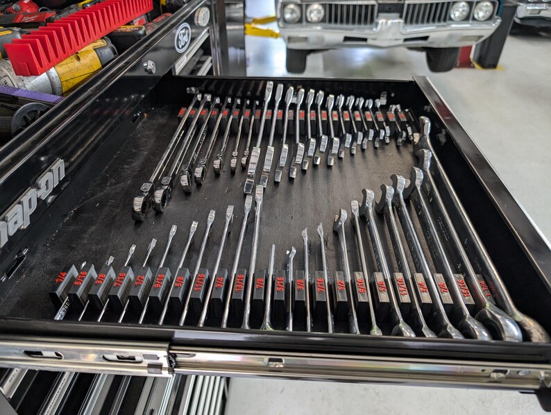 Individual Wrench Organizer Holder- Modular/ Magnetic / Missing Tool ...