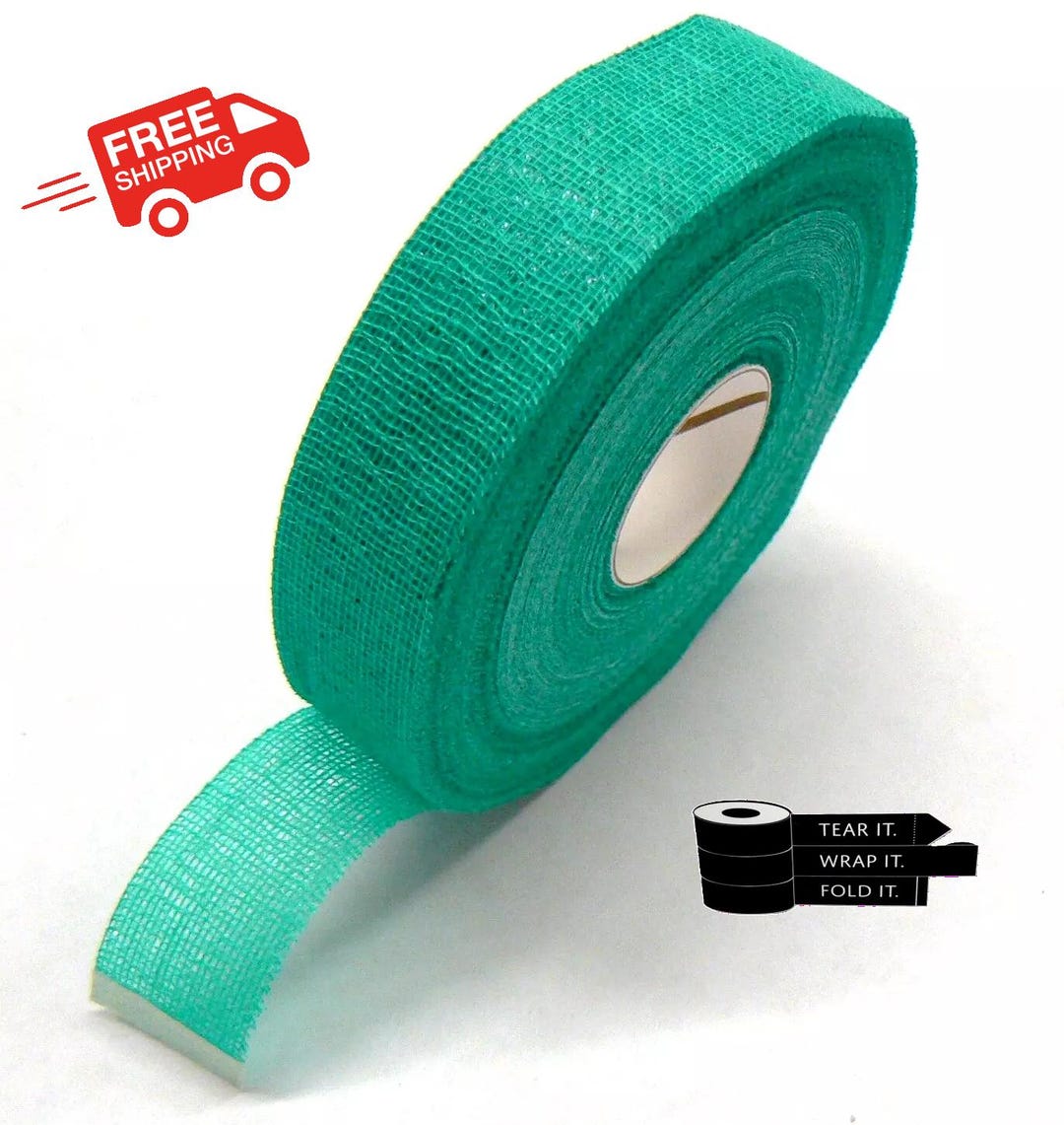 Buy Self-adhesive Finger Tape: 3/4" Green Cotton Finger Wrap Online in ...