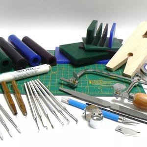 Jewelry Wax Carving Kit: Model Making Tools, Files, Saw, Loupe - Etsy