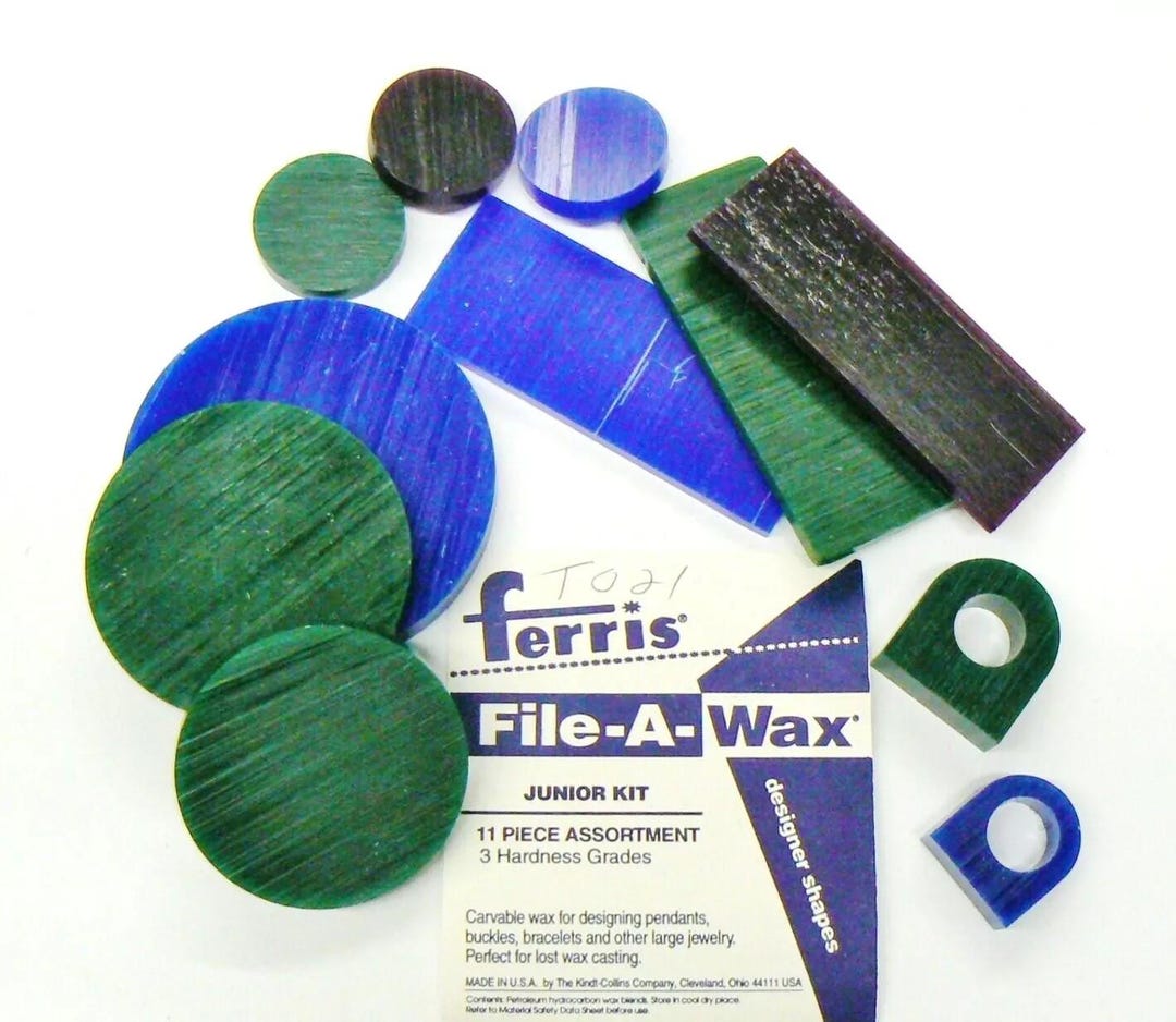 Carving Wax Model Jewelry Design Ferris File-a-wax Assortment 11 Pc ...