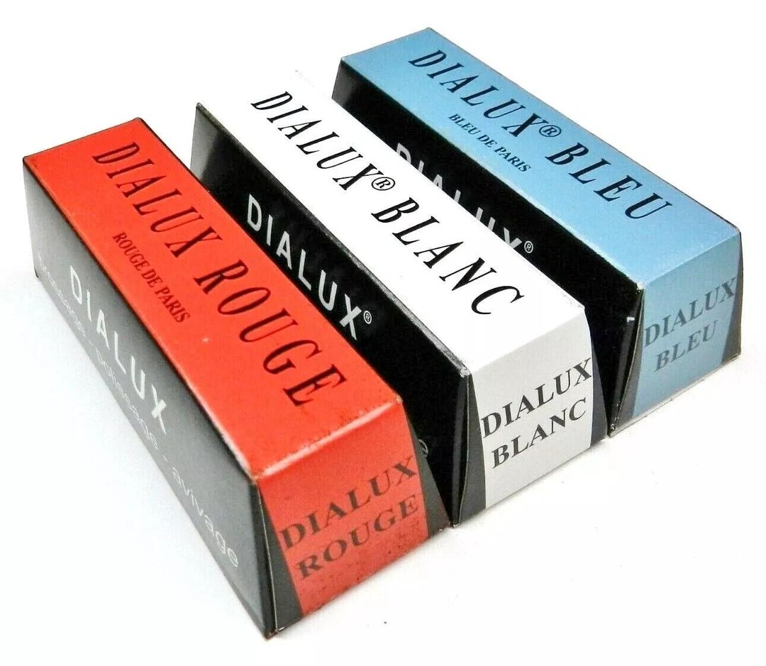 Dialux Rouge Polishing Compound Set: Gold, Silver, Metal Polish - Etsy