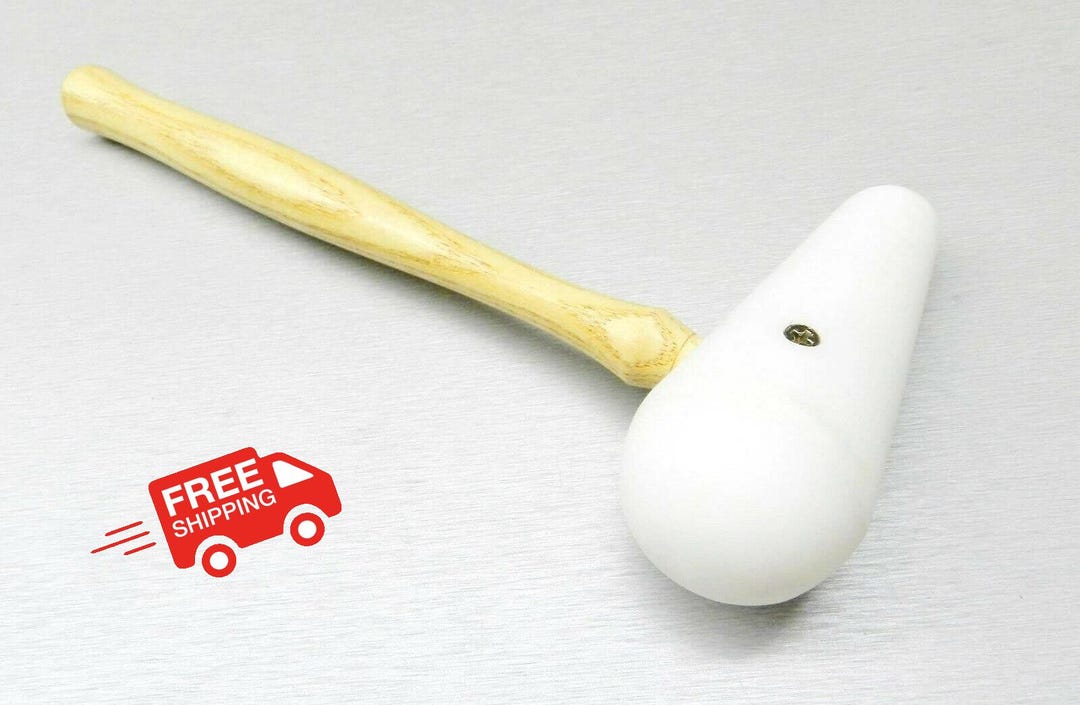 Nylon Hammer Dome Large Ball Head Plastic Mallet Forming Dapping ...