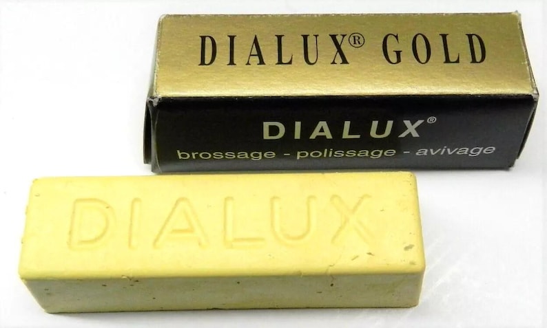 Dialux Gold Polishing Compound Jewelry Rouge Super-finish Highest Gloss ...