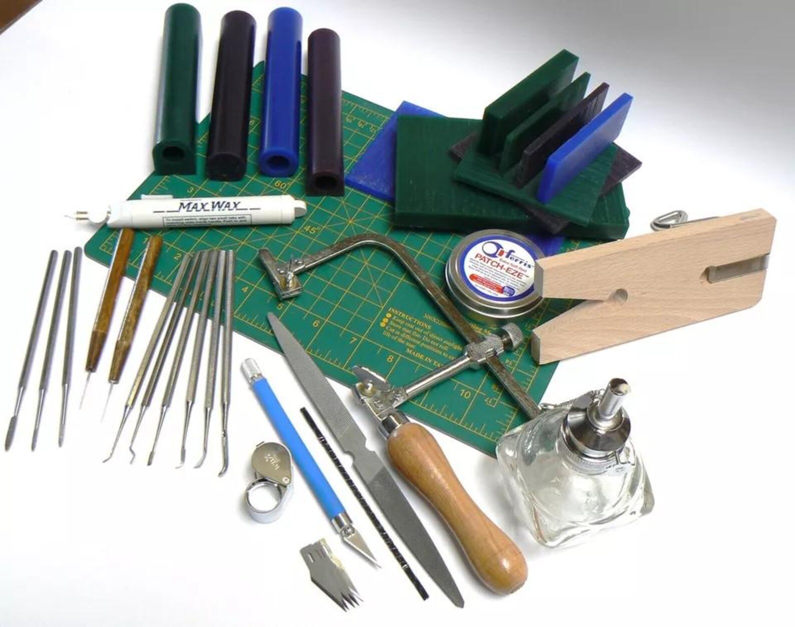 Jewelry Wax Carving Kit: Model Making Tools, Files, Saw, Loupe - Etsy