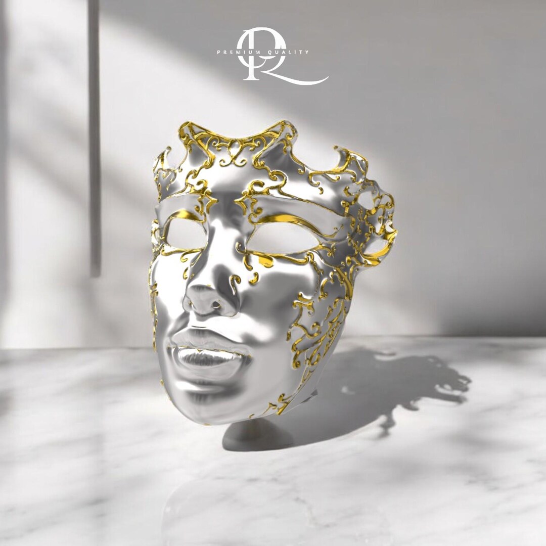 Elf Venetian Mask 3D STL Files - Etsy