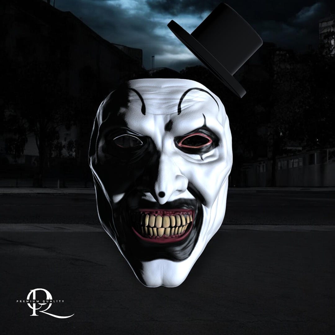 Halloween Clown Terrifier Mask 3D Stl Files - Etsy