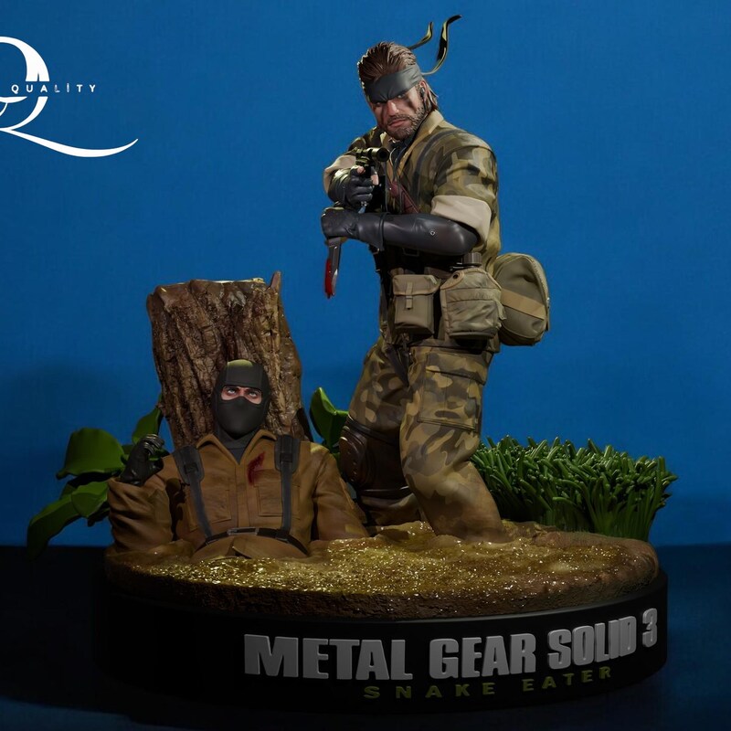 Metal Gear 4 Snake - Etsy
