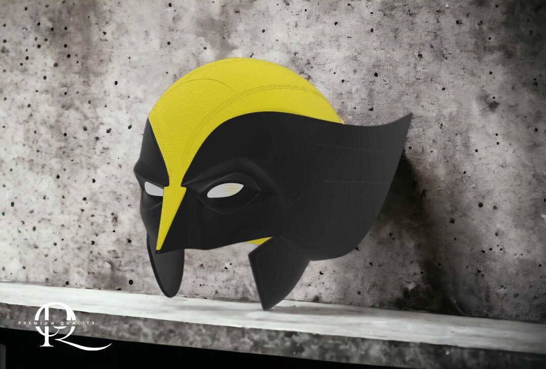 Wolverine Deadpool 3 Mask 3D STL Files - Wolverine Magnetic Helmet ...