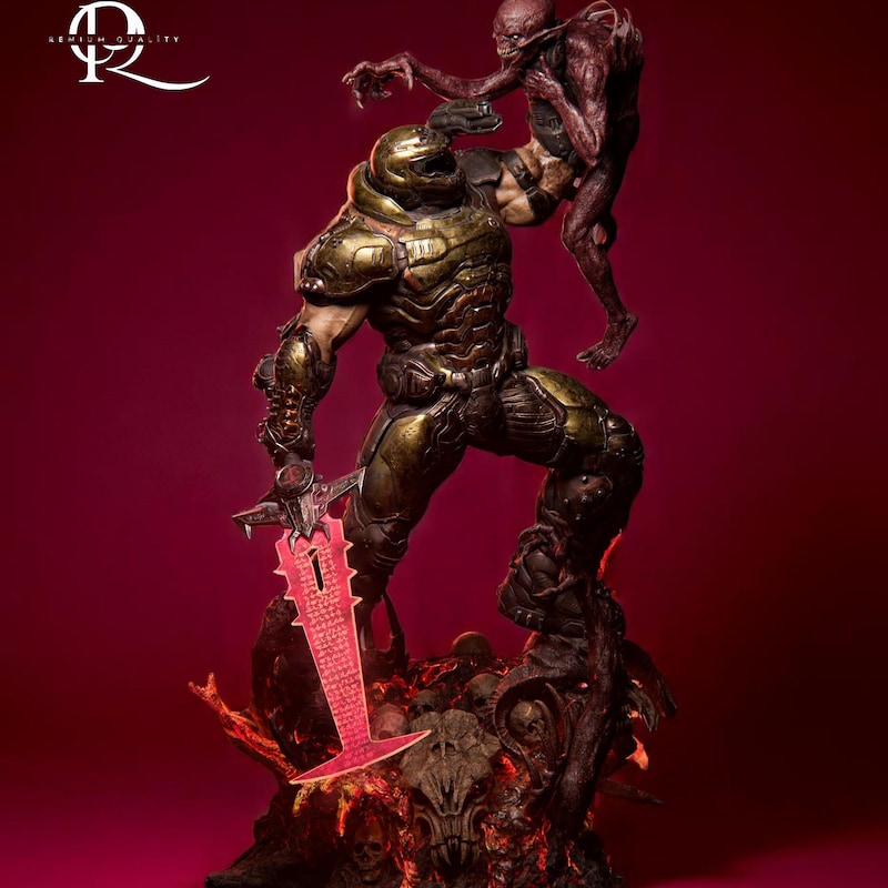 Doom Dark Ages Figure - Etsy UK