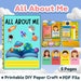 Printable DIY Paper Craft All About Me Activities Lapbook - Etsy