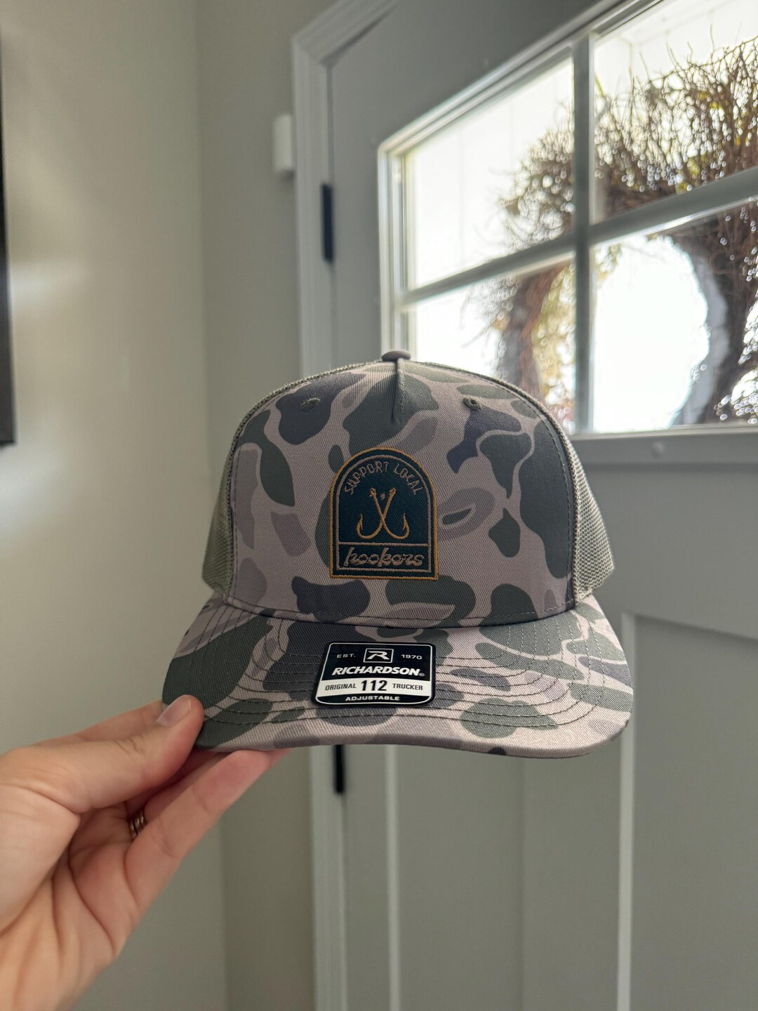 Richardson 112 Camo Fishing Hat Embroidered Dad Christmas Gift Funny - Etsy