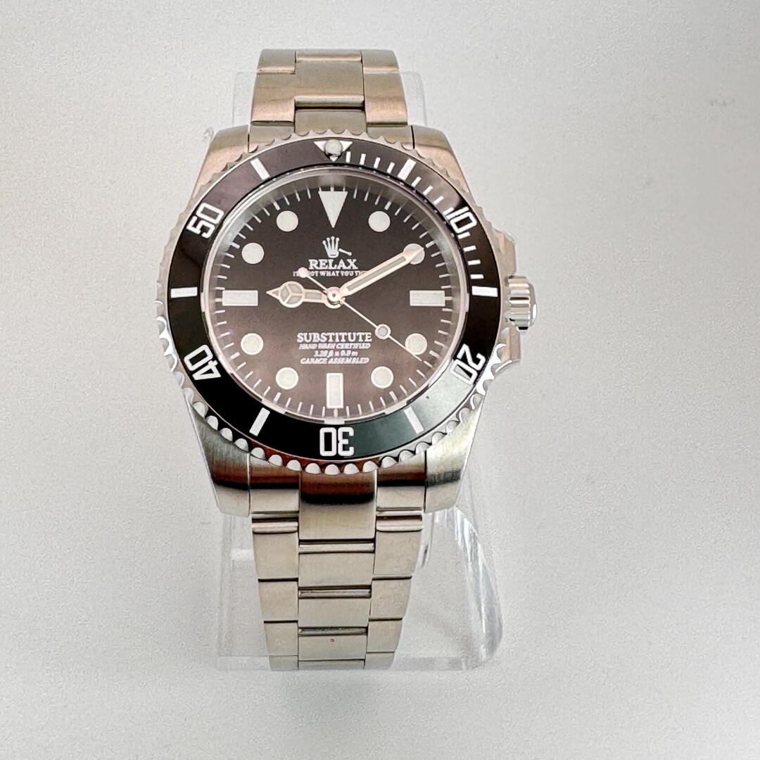 Men’s 40mm Relax Sub Parody Watch - No Date - Etsy