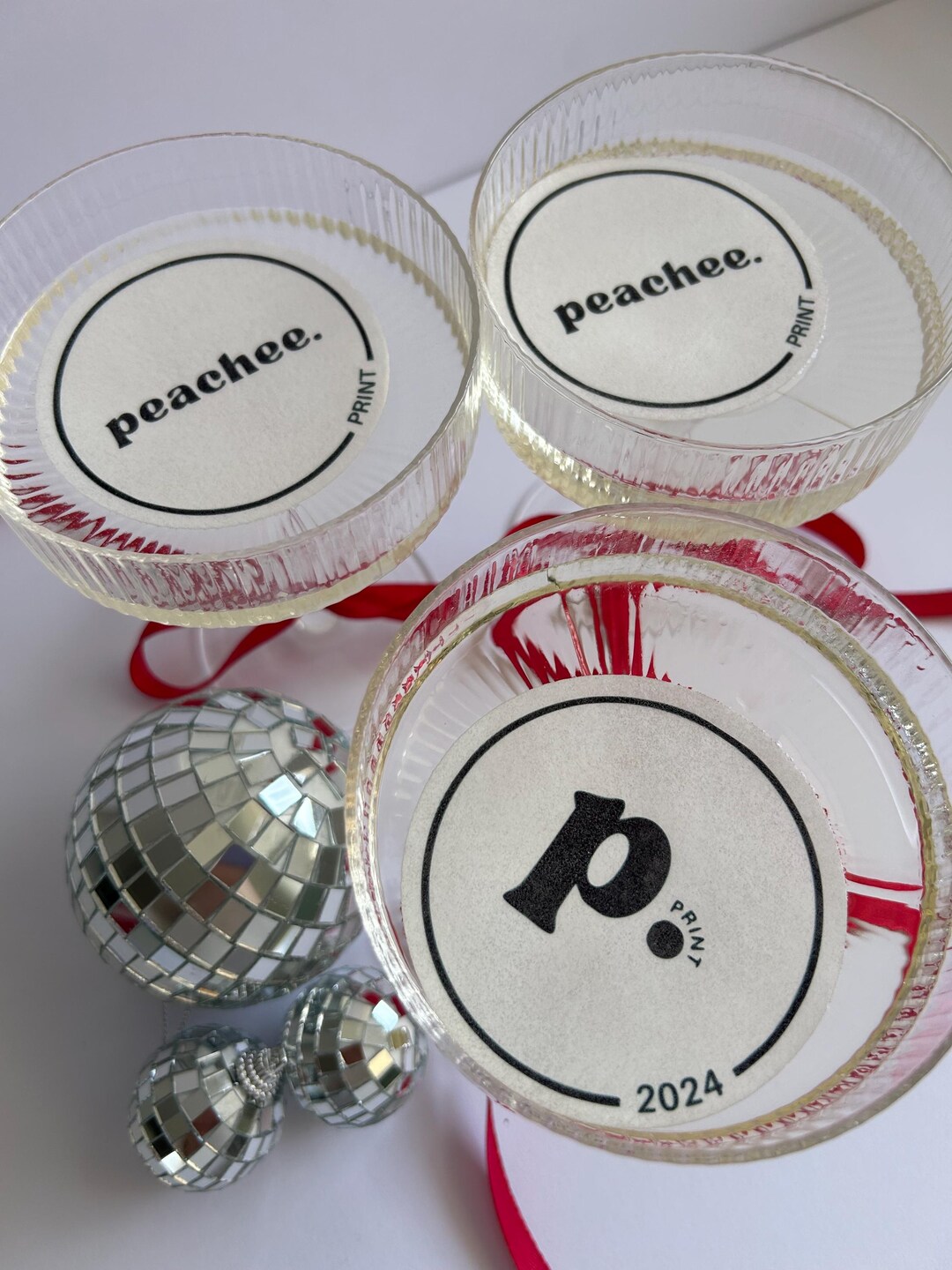 Custom Drink Toppers | Custom Wafer Drink Topper | Custom Cocktail ...