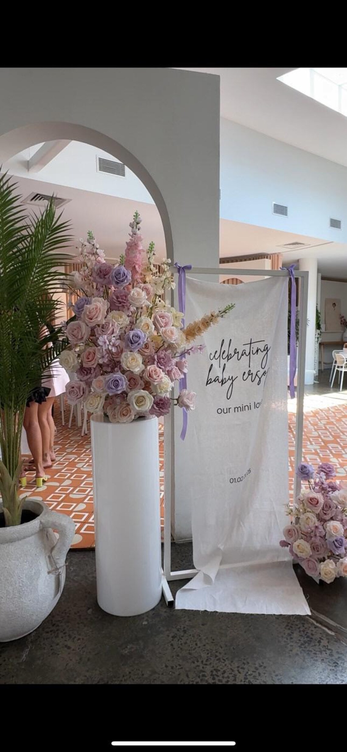 Custom Welcome Fabric Sign | Custom Large Fabric Sign | Custom Linen ...