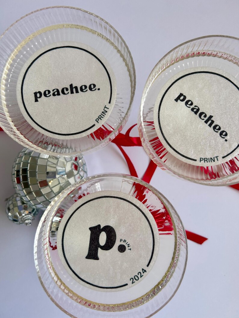 Custom Drink Toppers | Custom Wafer Drink Topper | Custom Cocktail ...