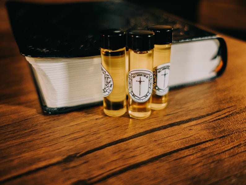 Holy Anointing Oil, Prayer, Healing, Christian Gifts, Jesus, Biblical ...