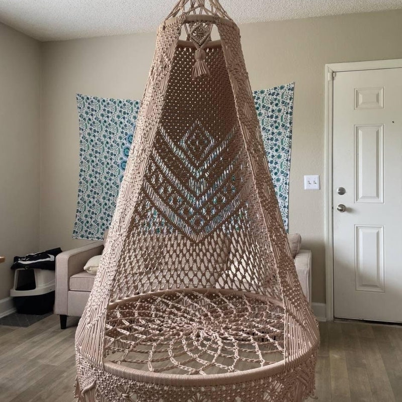 Macrame Hanging Chair - Etsy
