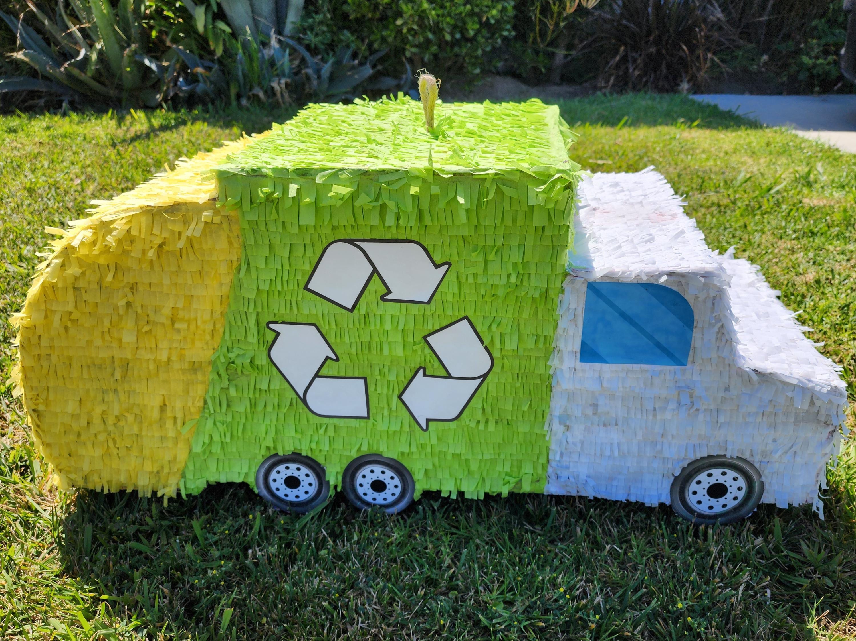 Trash Truck Piñata: Perfect for Kids Who Love Trucks - Etsy
