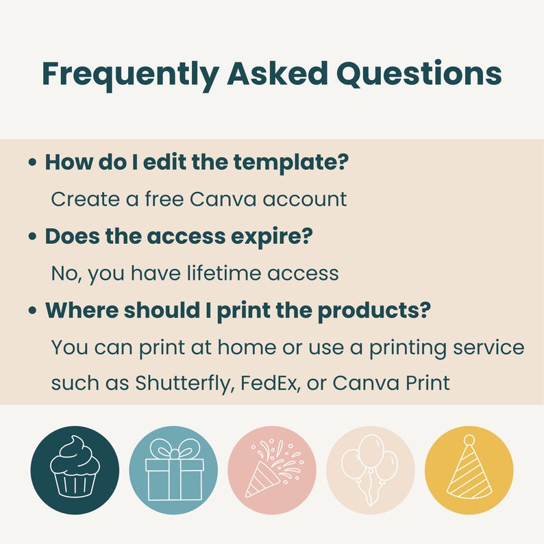 Sweetheart First Birthday Thank You Note: Editable Canva Template ...