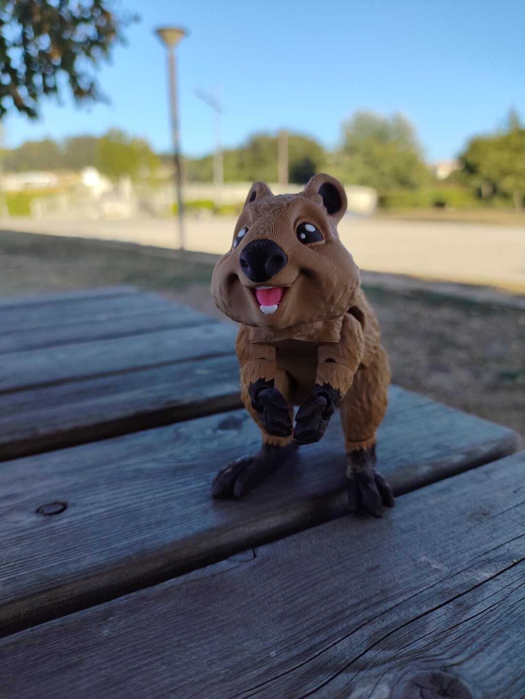Cute and Fun Articulated Quokka - Articulated Toy - 3D Printing - Etsy