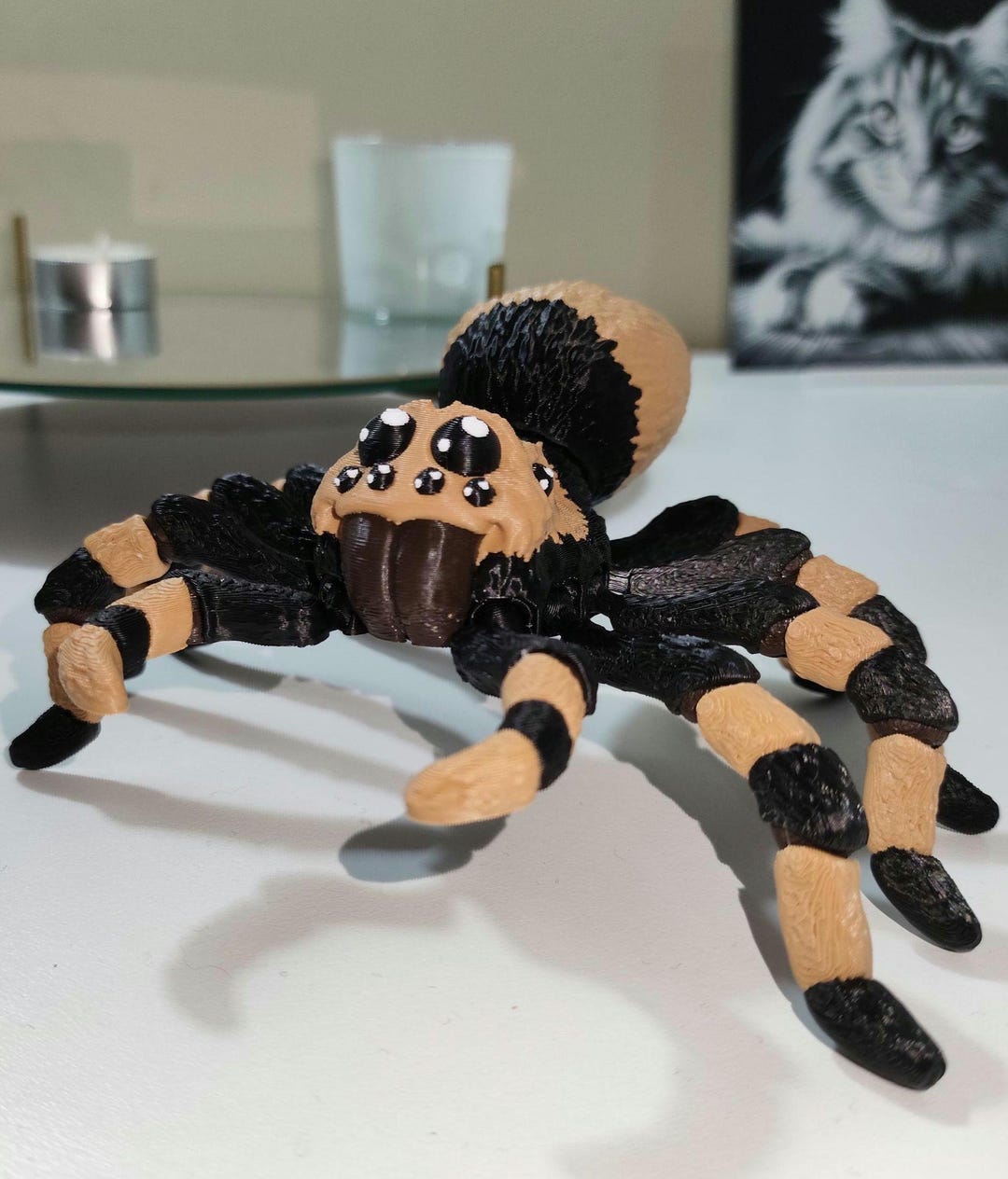 Articulated Tarantula Fascinating and Fun Articulated Toy 3D Printing ...