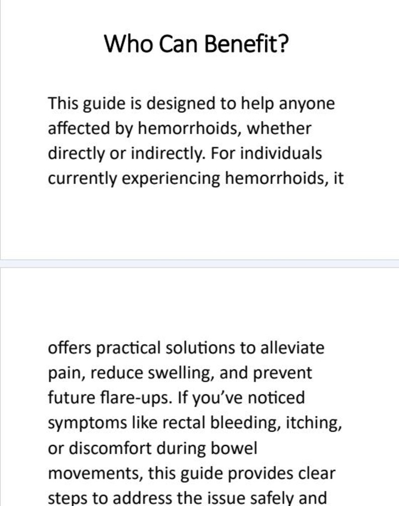 Hemorrhoids Treatment Guide and How to Deal With Them - Etsy