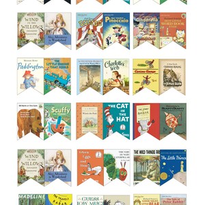 Storybook Party Banner Download for Baby Shower, Birthday - Etsy