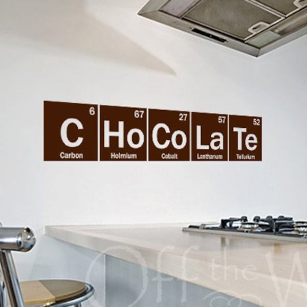 Periodic Table Chocolate - Etsy