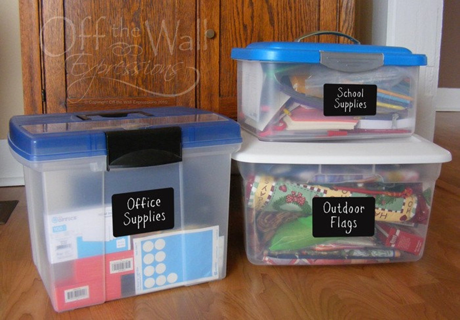 Chalk Labels Assorted Rectangles Peel and Stick Labels - Etsy