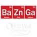 Bazinga Periodic Table Elements Vinyl Wall Art Decal Sheldon - Etsy