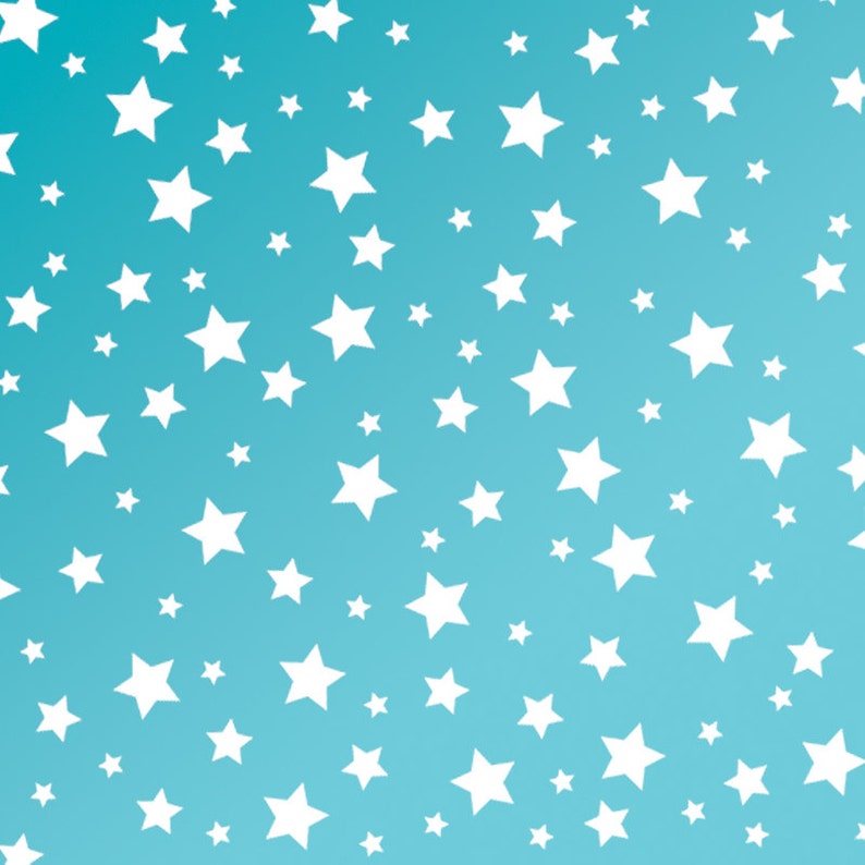 Star Confetti Vinyl Decals, Gold Stars Large Decal Set, Nursery Room ...