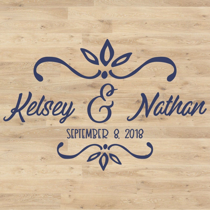 Dance Floor Monogram - Etsy