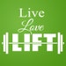 Live Love Lift, Fitness Wall Decal, Weight Lifting Vinyl Decal - Etsy