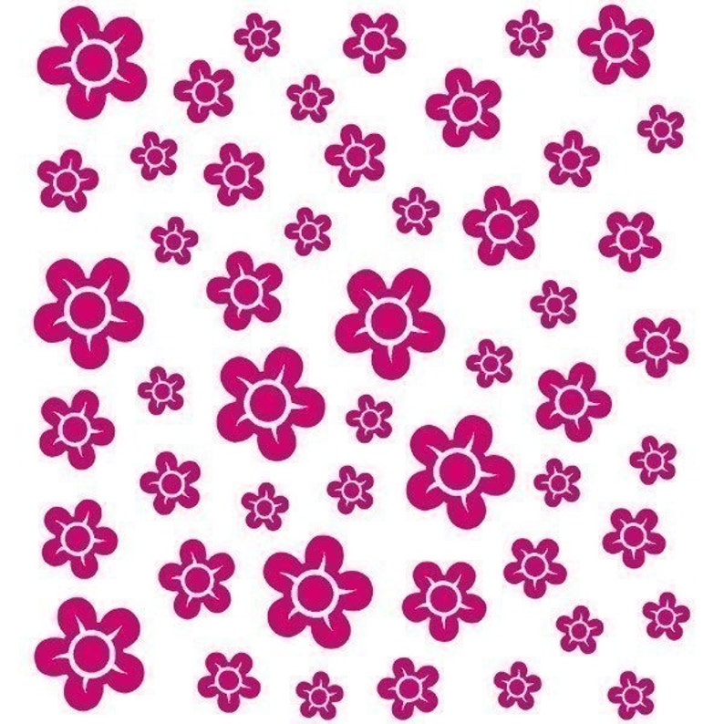 Cherry Blossoms - Vinyl Decals - Set of 50 - Add on to Any Cherry ...