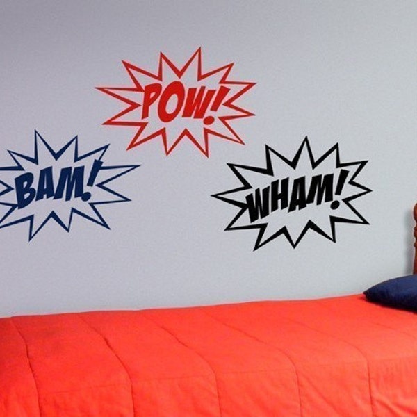 Comic Book Vinyl Decal - Etsy
