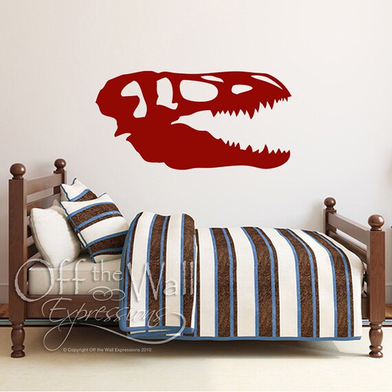 Home & Living Dinosaur Skeleton vinyl decal style 01 Wall Decals ...