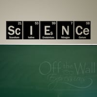 Periodic Table Vinyl Wall Decal – Chemistry Classroom Decor - Etsy