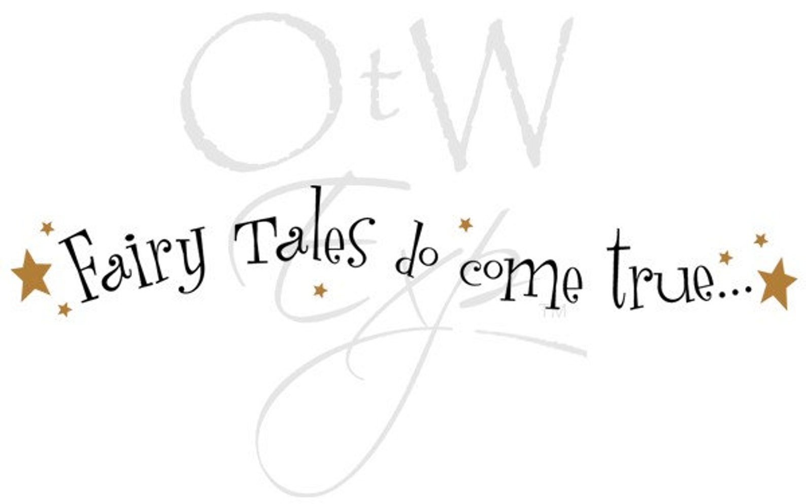 Fairy Tales Vinyl Wall Decal, Nursery Room Decor, Fairy Tales Do Come ...