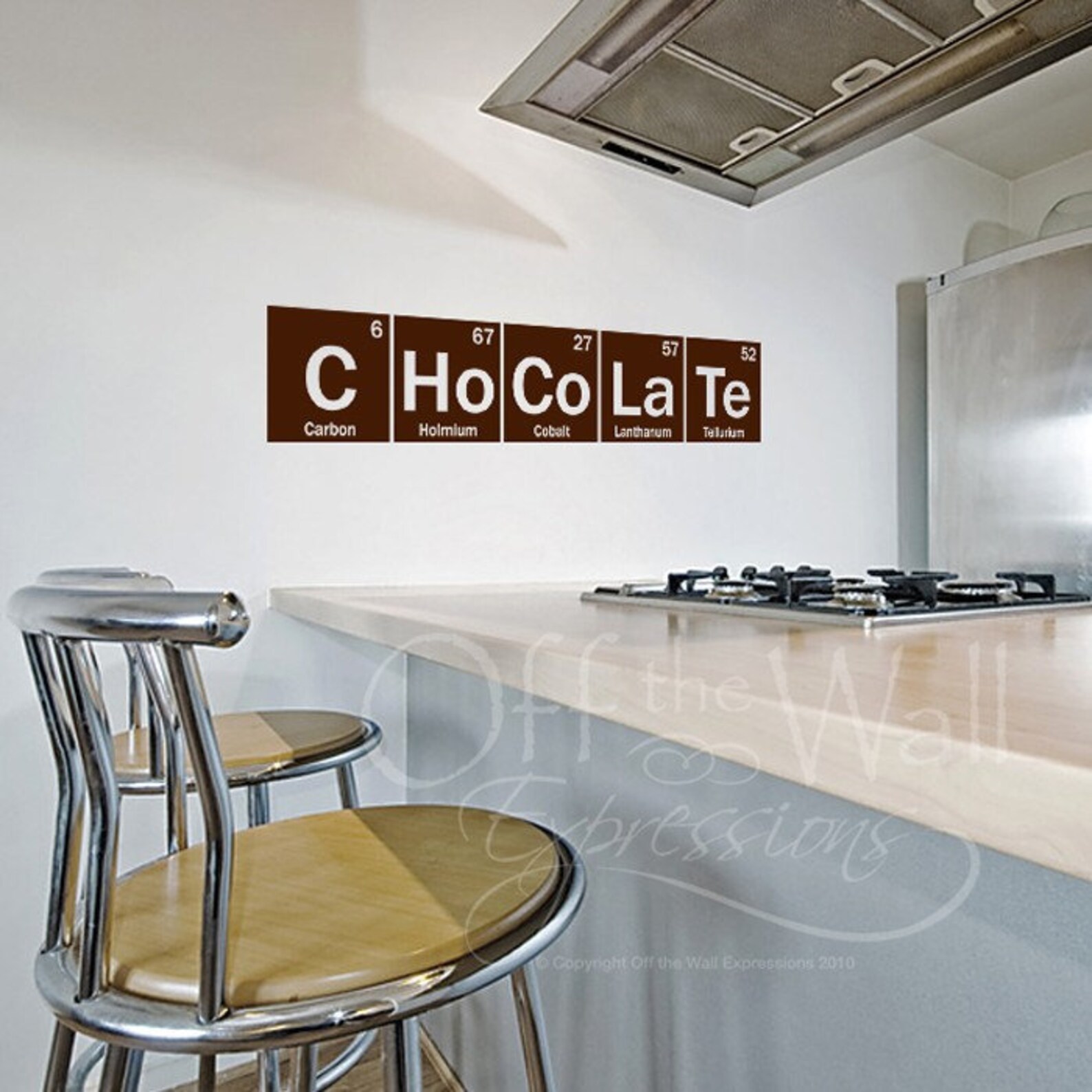 Periodic Table Chocolate Decal From the Table of Elements - Etsy