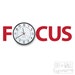 Focus Classroom Decal, Clock Wall Decal, Stay Focused Decal, Class ...