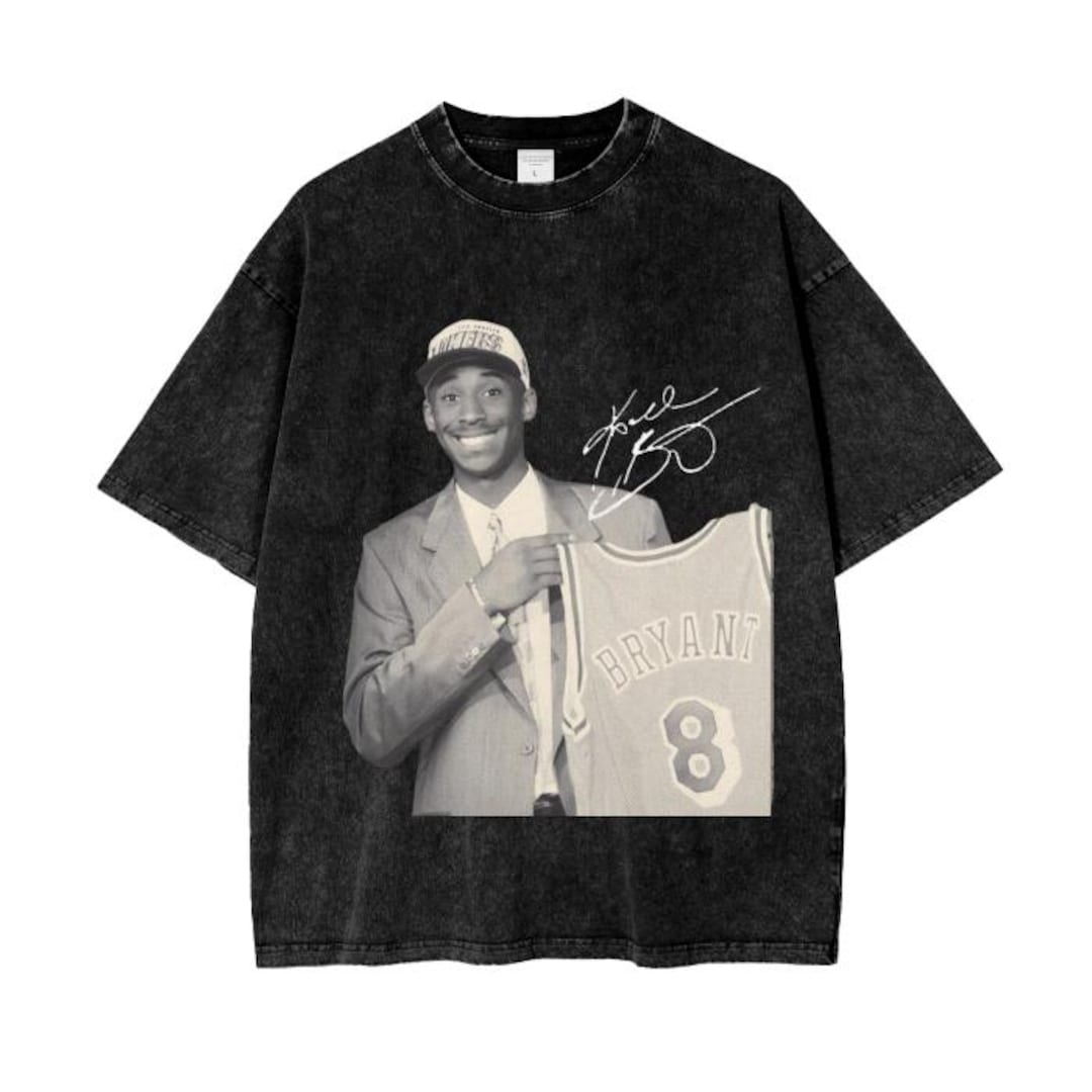 Kobe Bryant Draft Shirt Vintage, Retro, and Custom NBA Graphic T-shirts ...