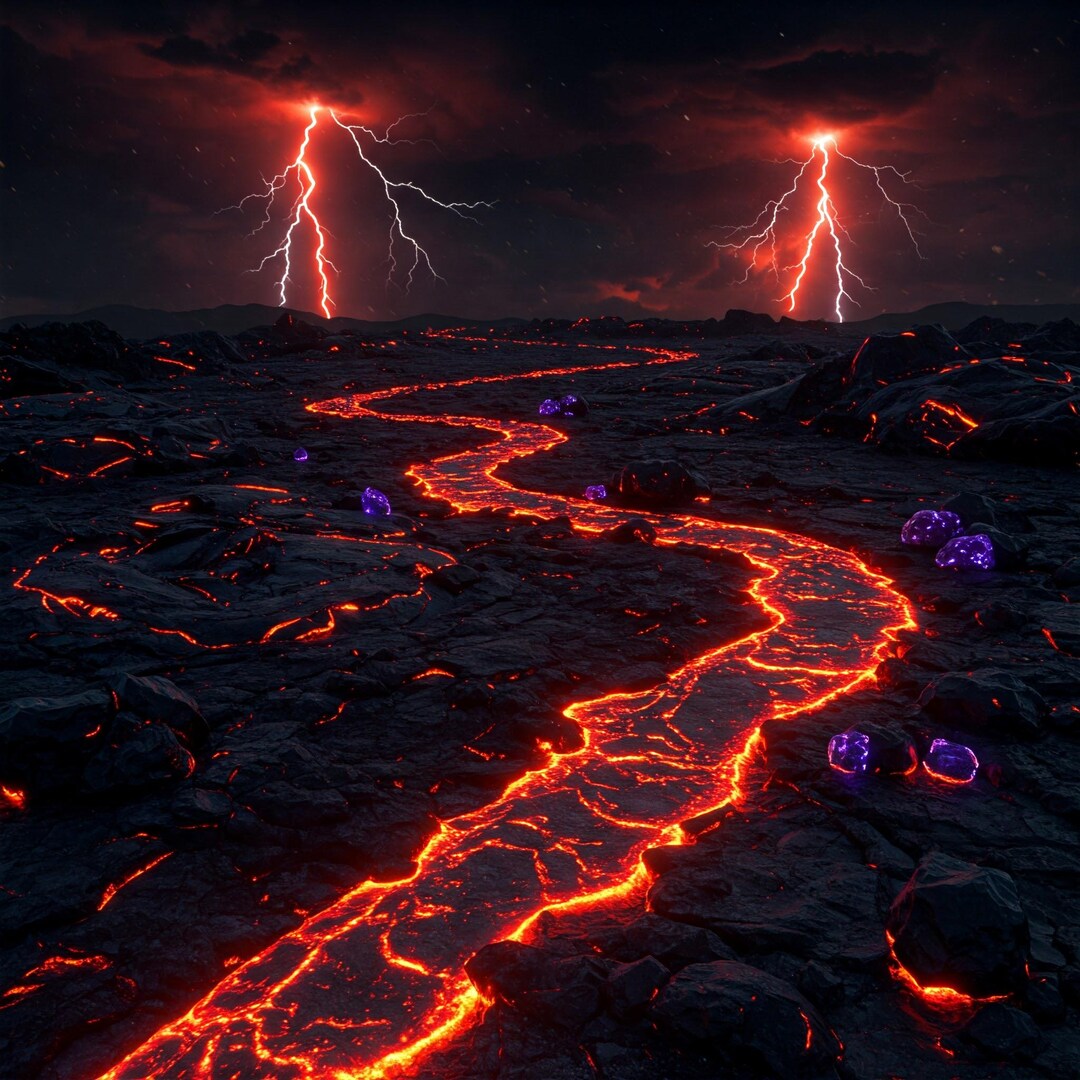 Lava River Wallpaper for Android and iPhone - Etsy