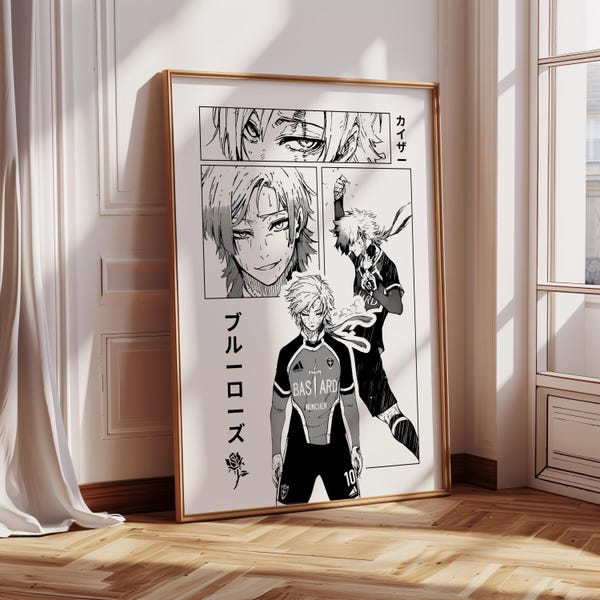 Michael Kaiser Blue Lock - Etsy