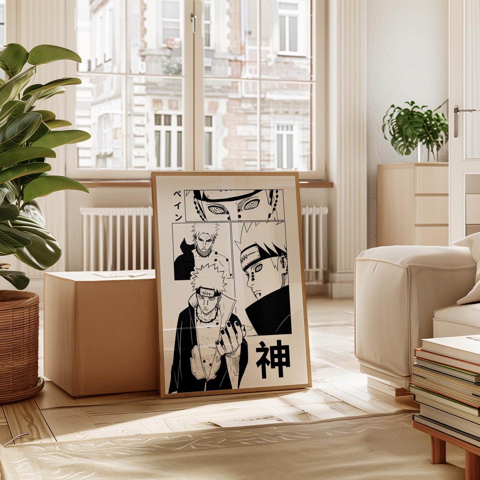 Pain Akatsuki Manga Poster, Naruto Shippuden Poster, Nagato Poster ...