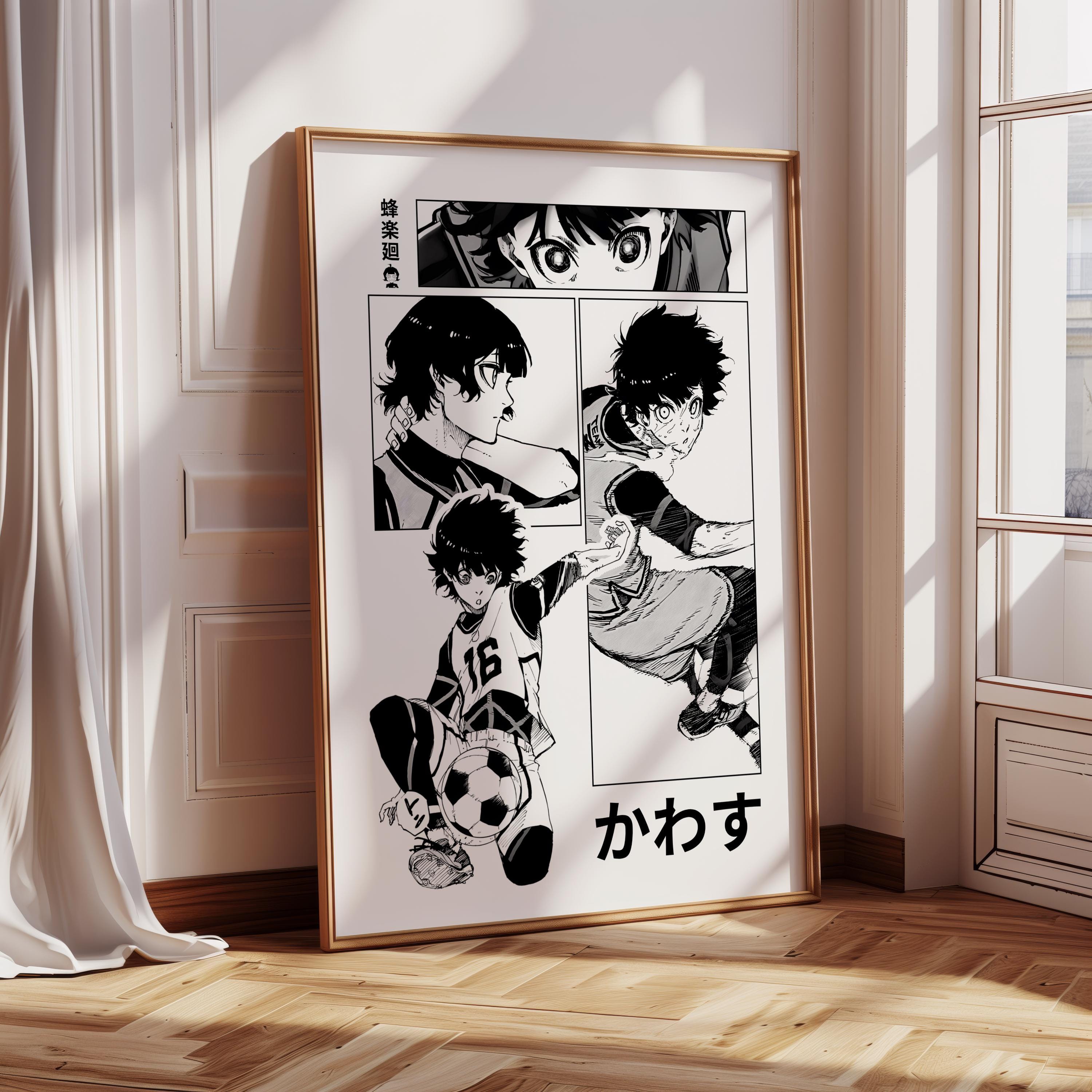 Meguru Bachira Poster, Blue Lock Poster, Meguru Bachira Art Print ...