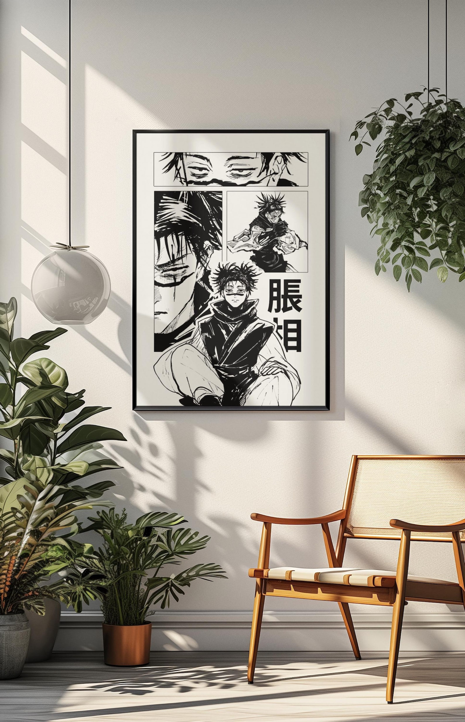 Choso Jujutsu Kaisen Poster, JJK Art Print, Jujutsu Kaisen Anime Art ...