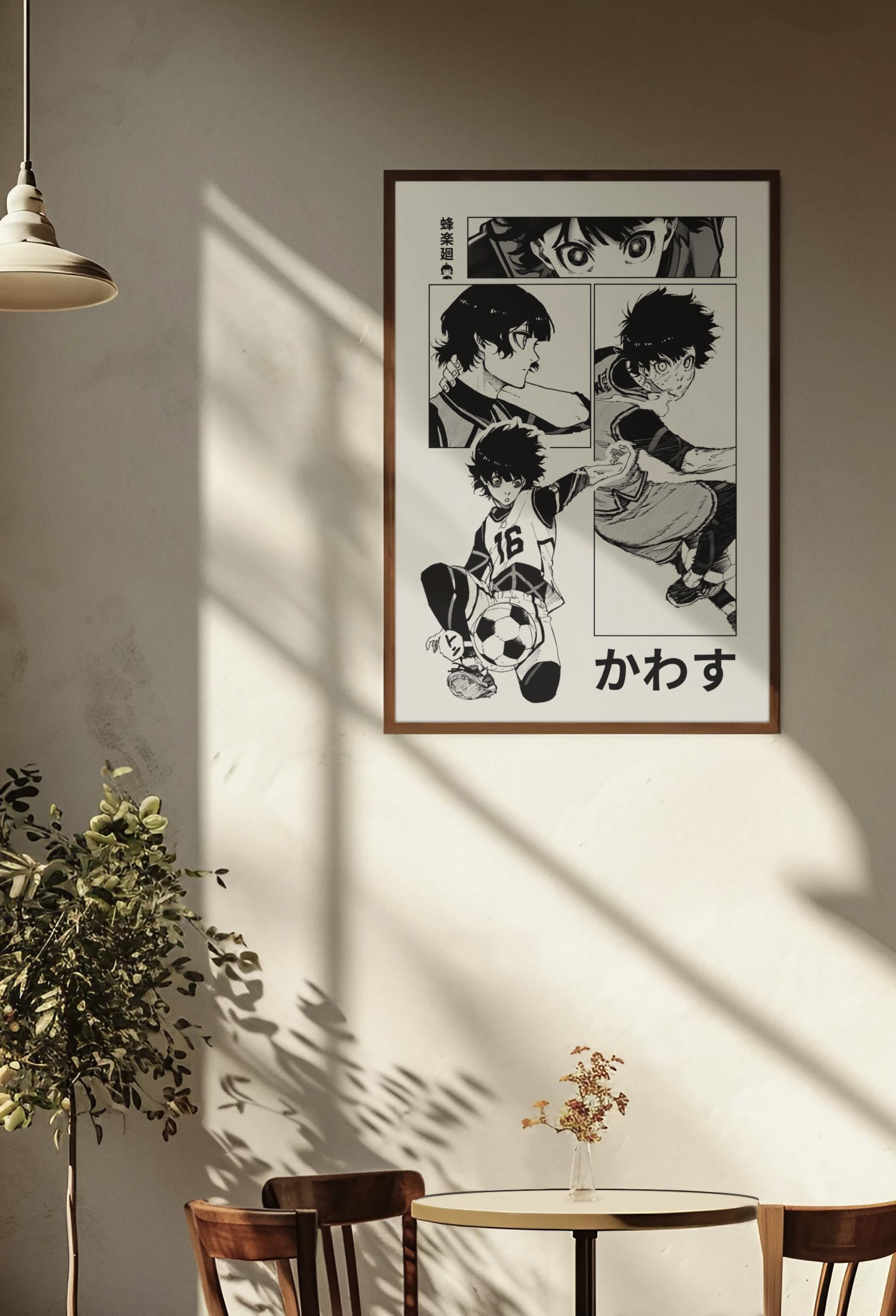 Meguru Bachira Poster, Blue Lock Poster, Meguru Bachira Art Print ...