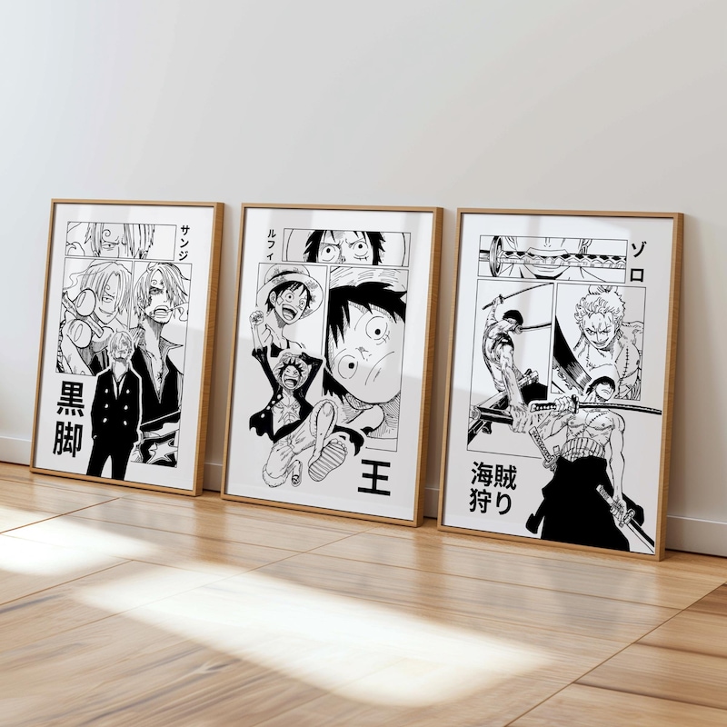 One Piece Manga Panel - Etsy